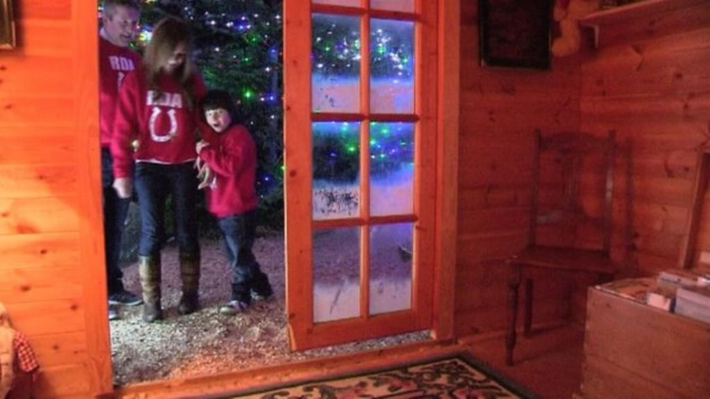 Billy Caldwell: Santa grotto helps Castlederg boy with epilepsy - BBC News