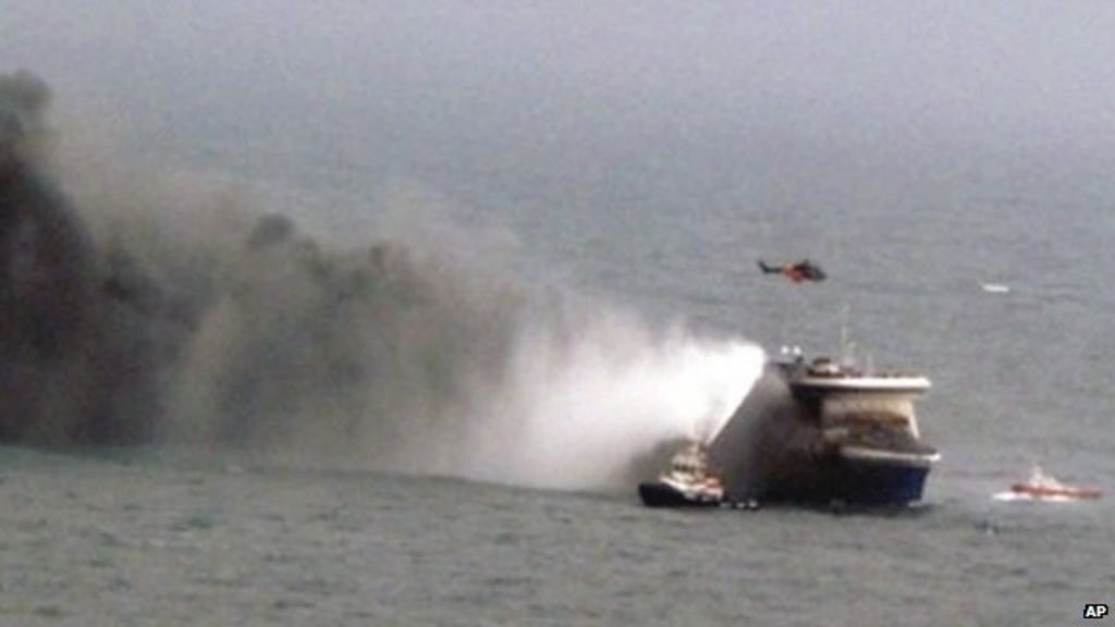 'Complicated rescue mission' after ferry fire off Corfu - BBC News