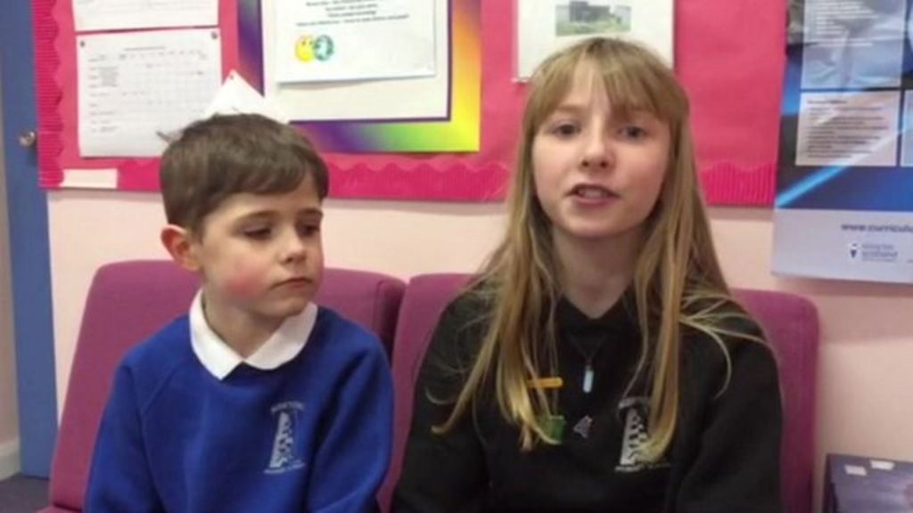 Kids across Scotland on the bad weather - BBC Newsround