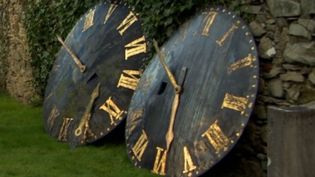 Well known Bangor clock set for restoration - BBC News