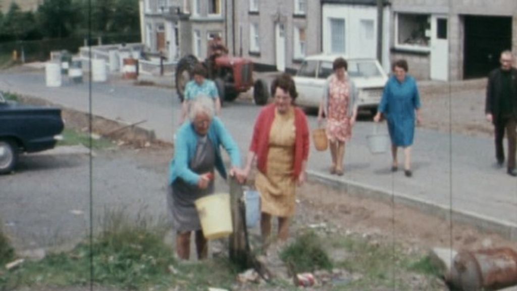 Archive: The County Tyrone village with only one tap - BBC News