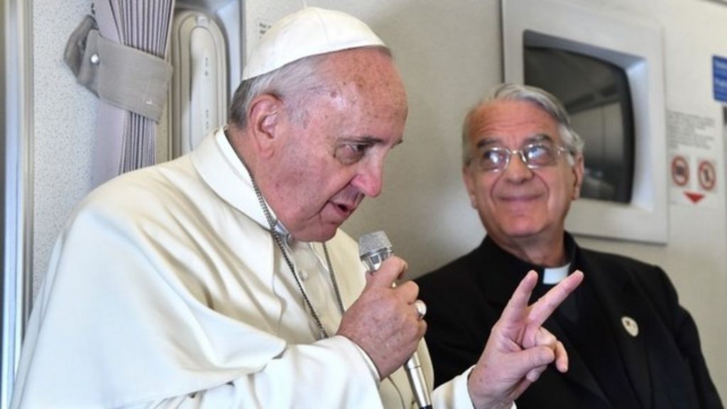 Pope Francis: Catholics do not 'need to be like rabbits' - BBC News