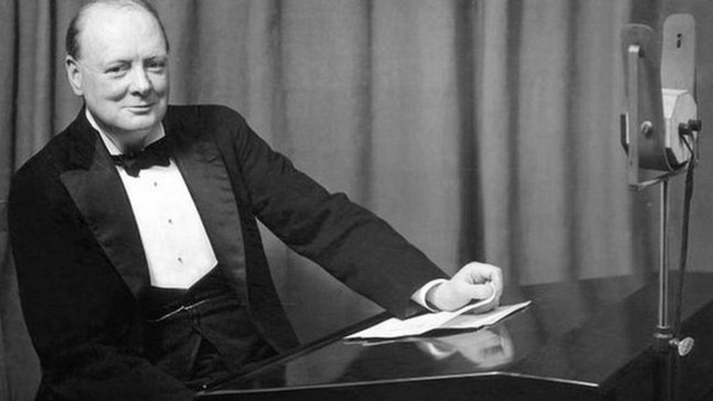 Winston Churchill and his wartime passion for science - BBC News