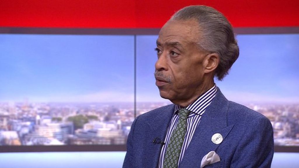 Rev Al Sharpton: 'Permanent change is coming' to US - BBC News