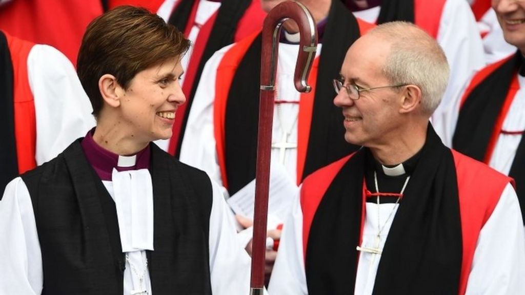 In pictures: Church of England's first woman bishop consecration - BBC News