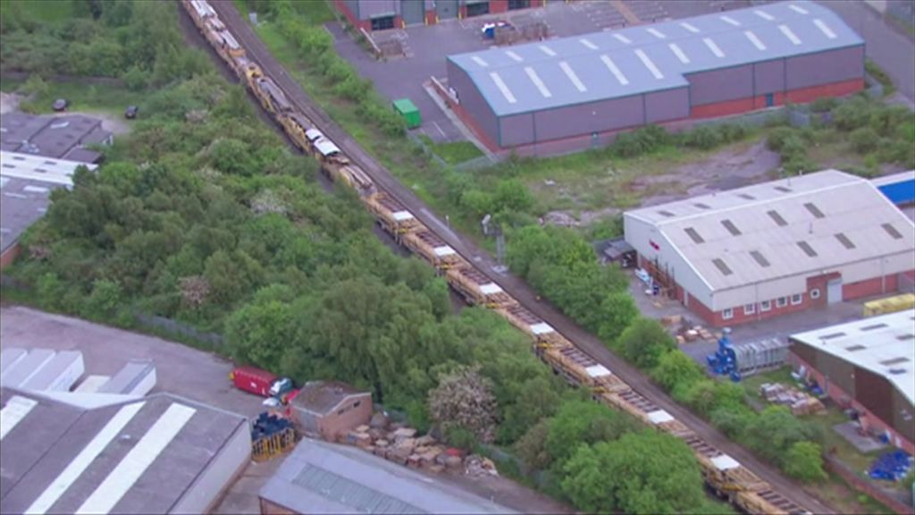 Check out Britain's longest train - BBC Newsround