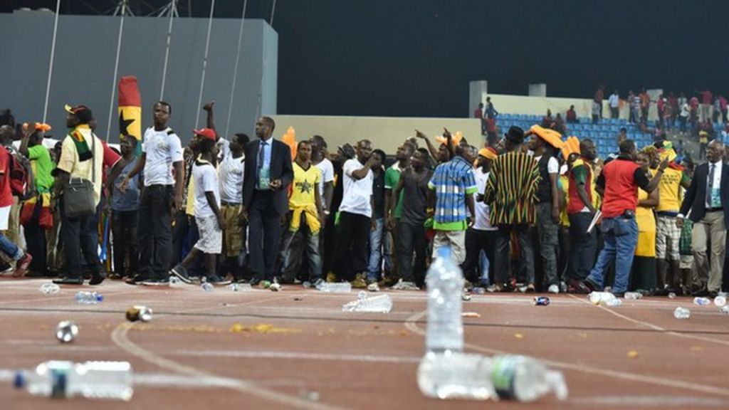 Equatorial Guinea-Ghana riot: Joyous evening turns to night of shame ...