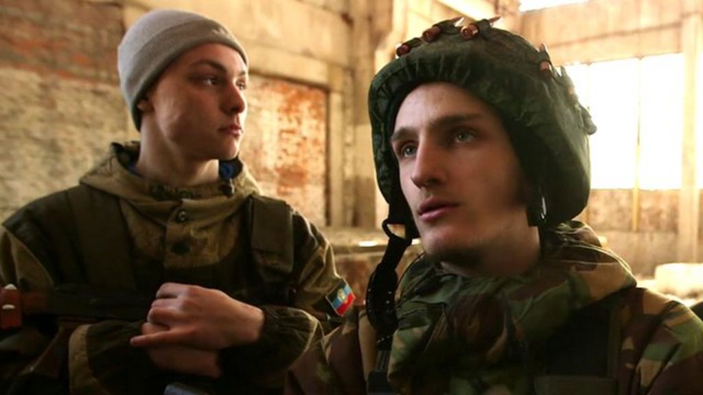 Ukraine crisis: News of peace deal reaches front line - BBC News