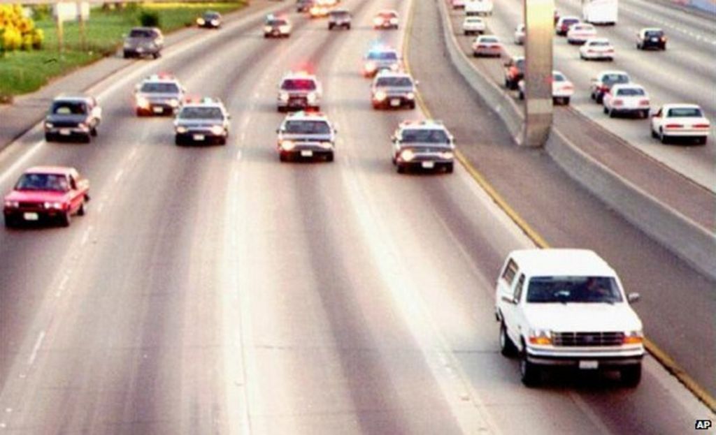 Why America loves a police car chase - BBC News