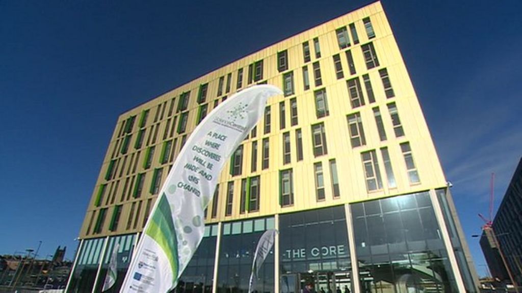 Newcastle Science Central: Official opening of £250m hub - BBC News