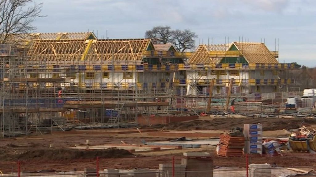 Pace quickens on Beacon Barracks development - BBC News