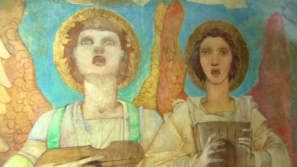 Walsall Pre-Raphaelite influenced mural restoration project begins ...