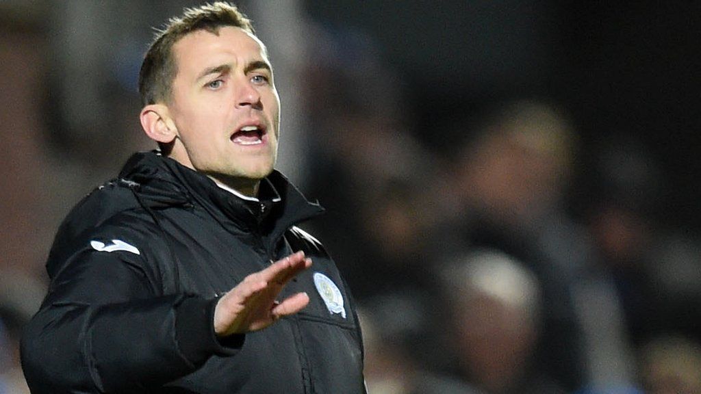 James Fowler frustrated at Queen of the South's Scottish Cup exit - BBC ...