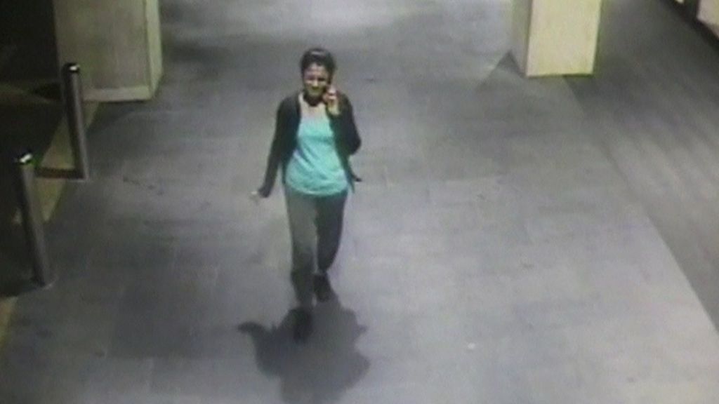 Indian woman stabbed in Sydney seen in CCTV footage - BBC News