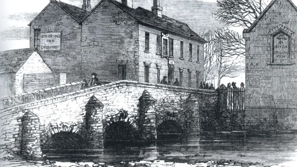 Richard III in Leicester: Bow Bridge - BBC News