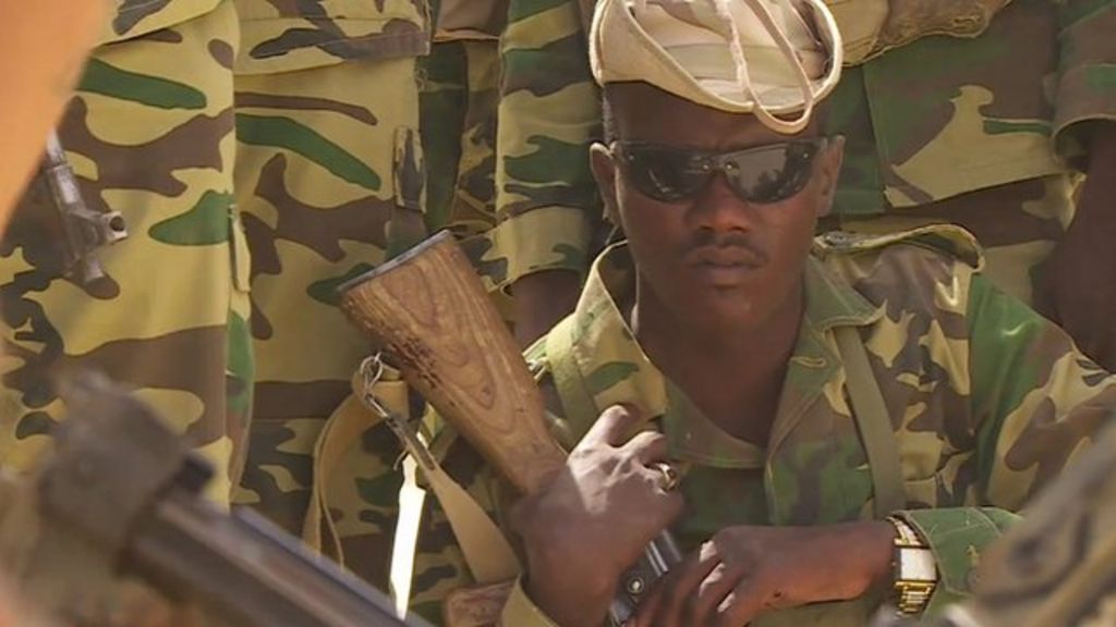 Chad: The soldiers getting ready to fight terror in Africa - BBC News