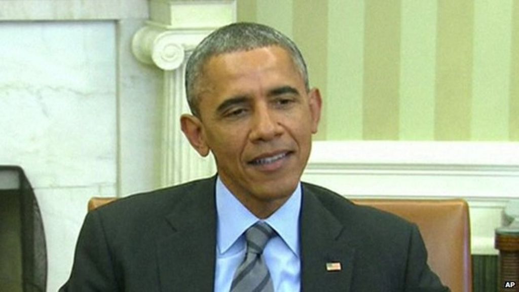 Barack Obama: 'It's an unusual coalition' - BBC News