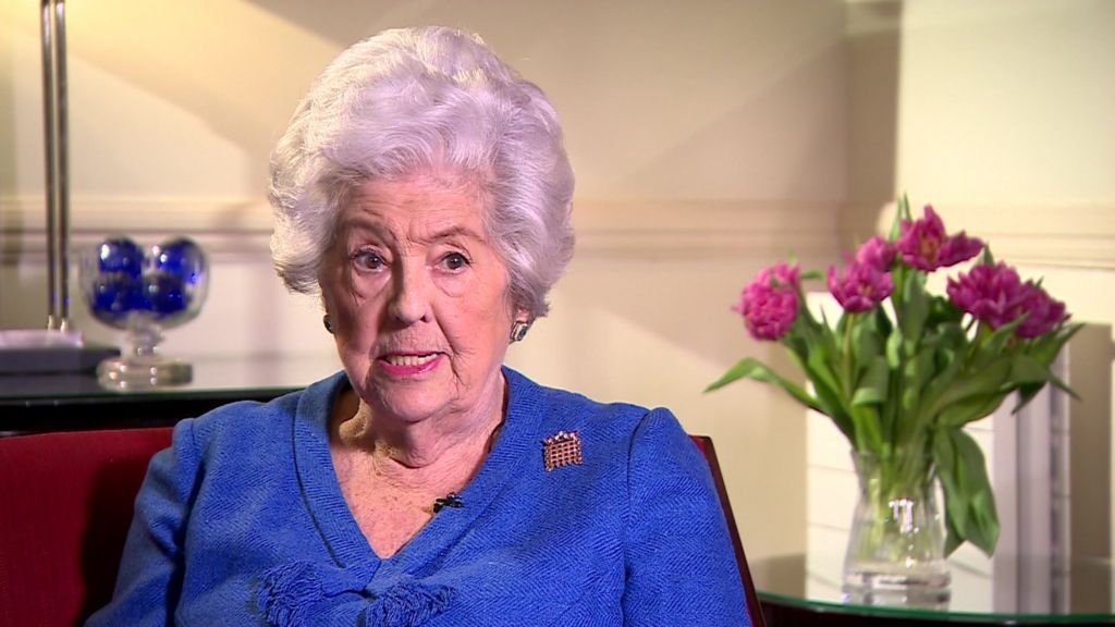 Life in Politics: Speaker and Labour MP Betty Boothroyd - BBC News
