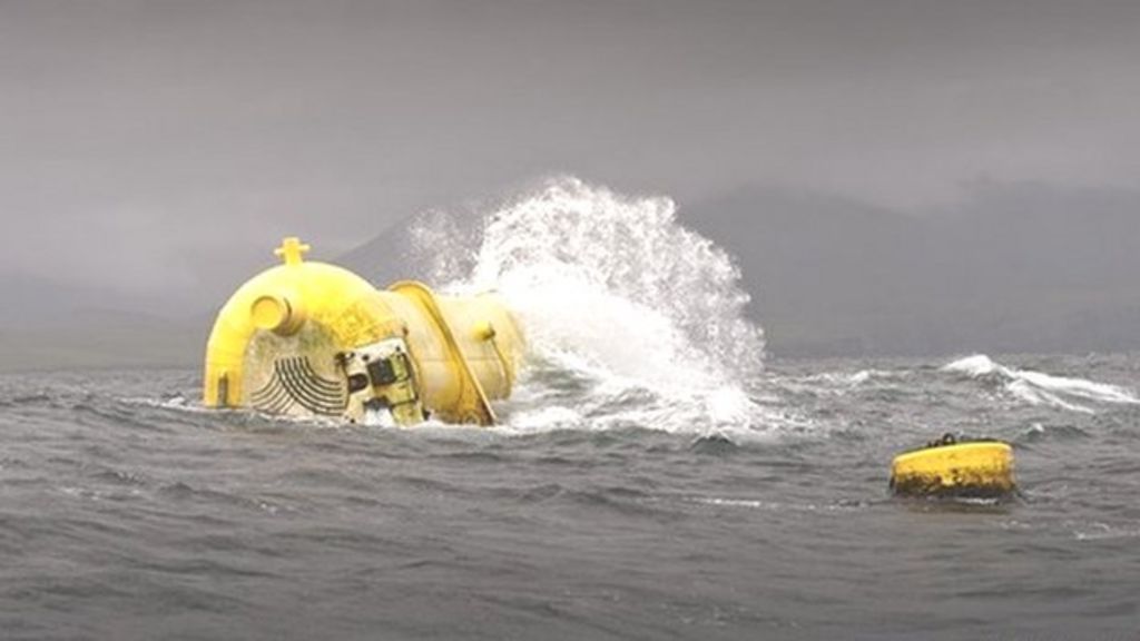Aquamarine Power hails Oyster wave device test results - BBC News
