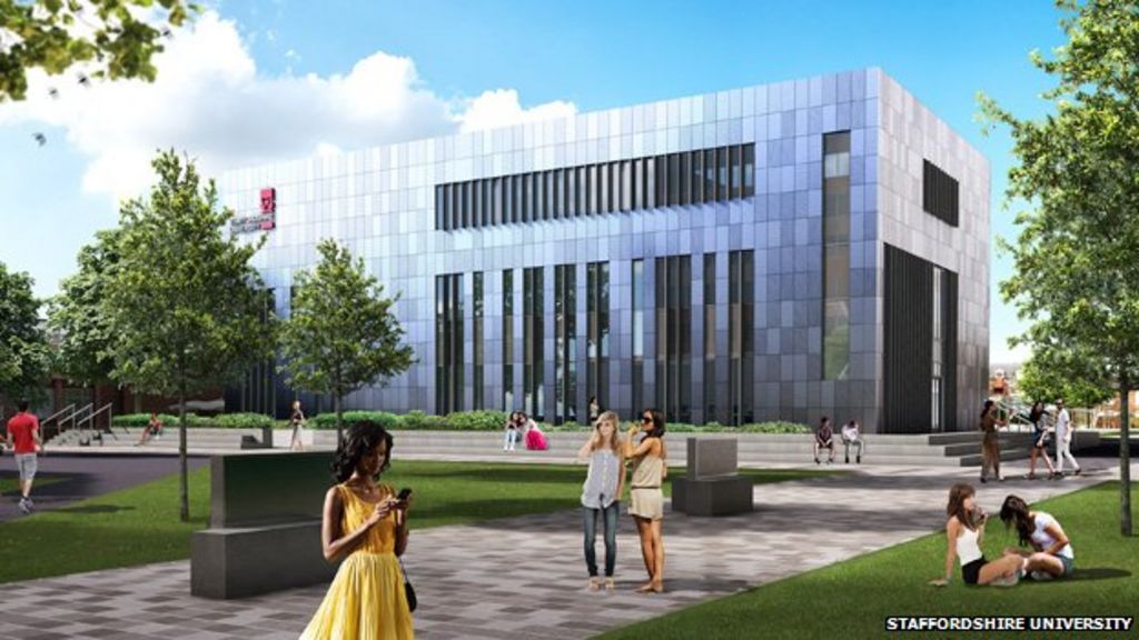 Staffordshire University in £40m revamp plans - BBC News
