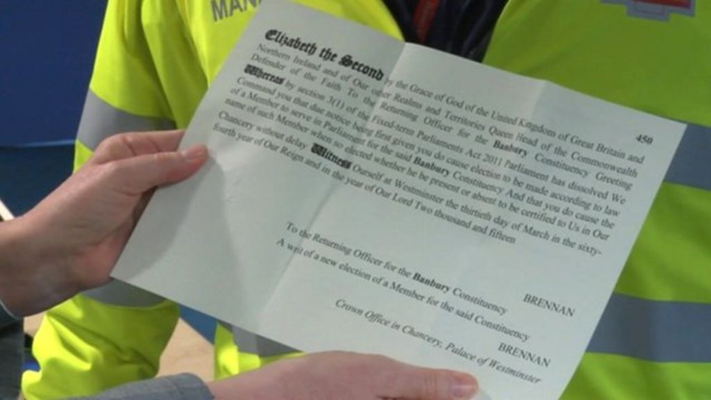 Election 2015: Writs sent to all 650 constituencies - BBC News