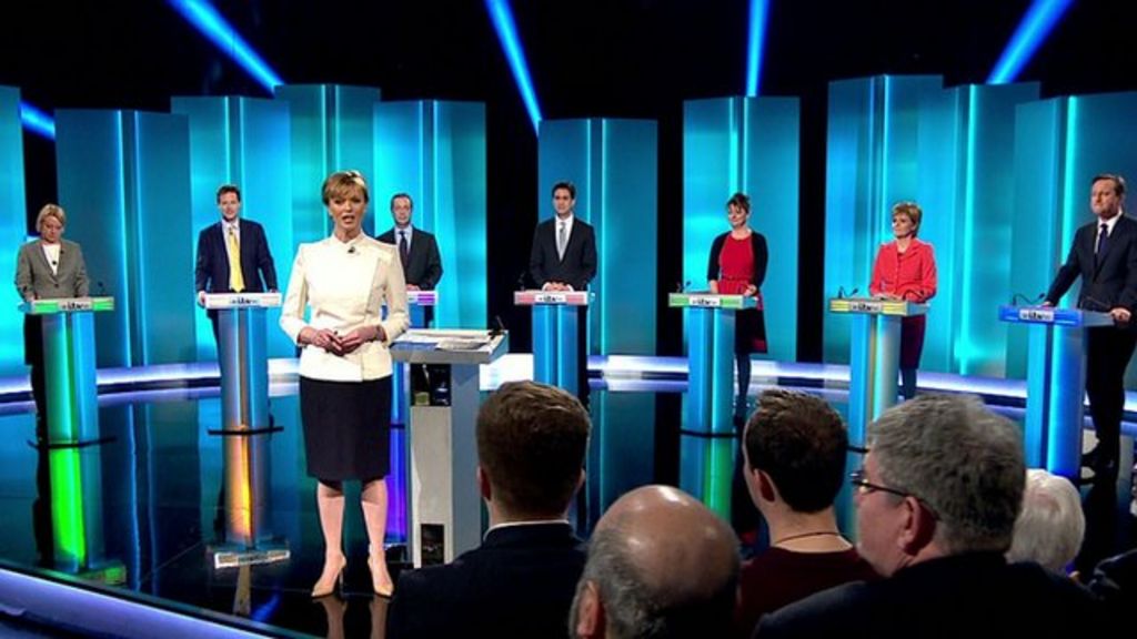 General election 2015: Leaders' debate in two minutes - BBC News