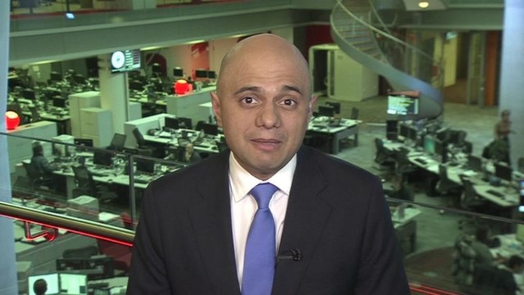 Sajid Javid: Web restrictions key for 'protecting children' - BBC News