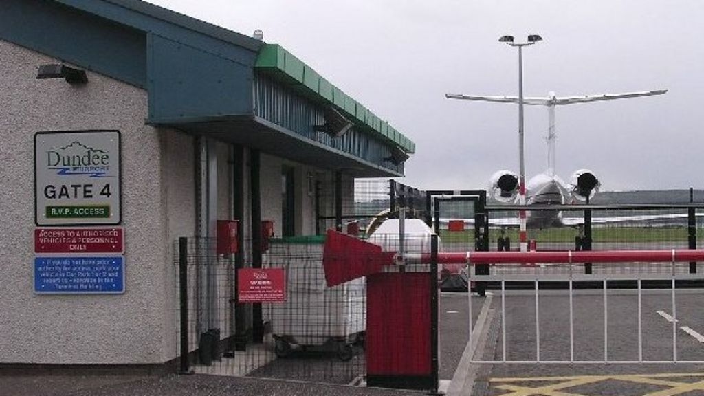 Hial airport security staff go on strike - BBC News
