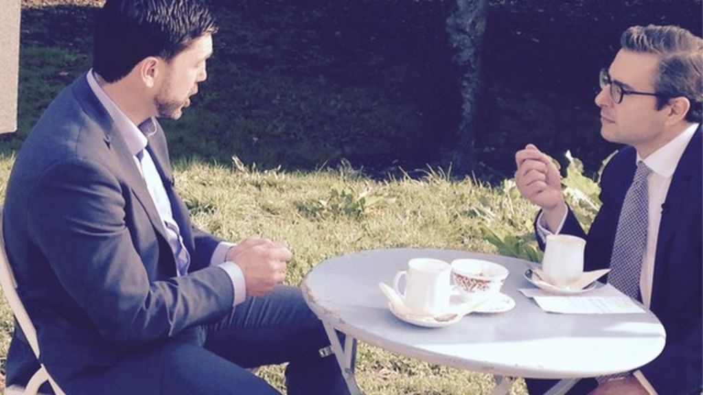 Election 2015: Nick Servini meets the party leaders - BBC News