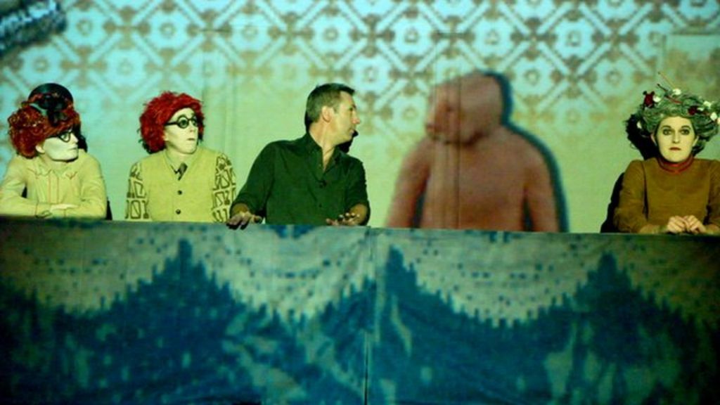 Technology brings Golem to life in West End stage show - BBC News