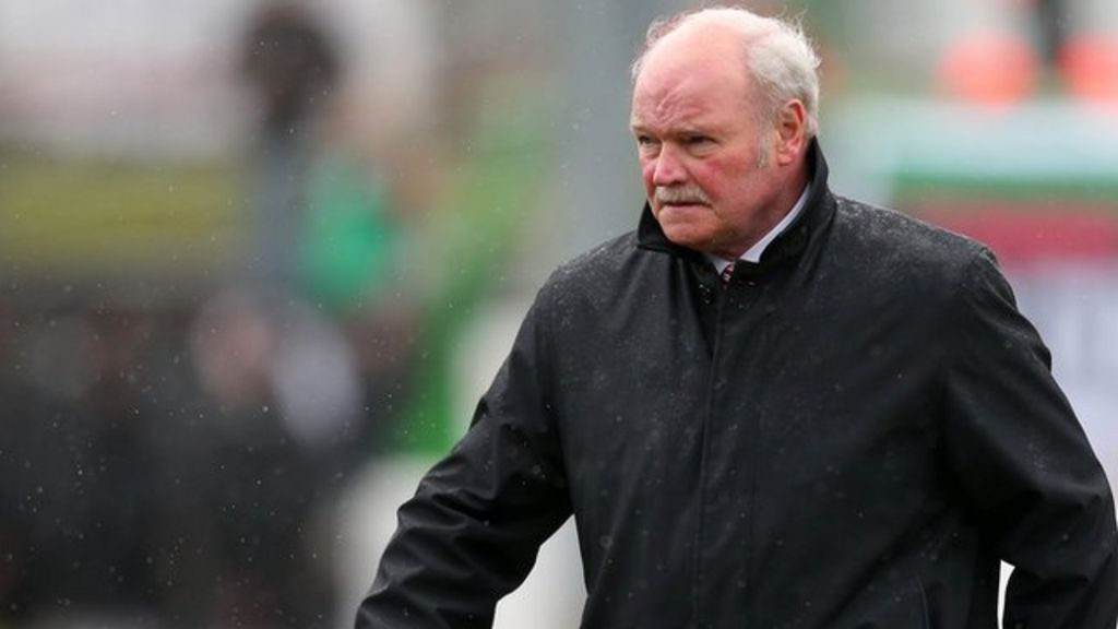 Portadown's Ronnie McFall criticises Irish Cup final officials - BBC Sport