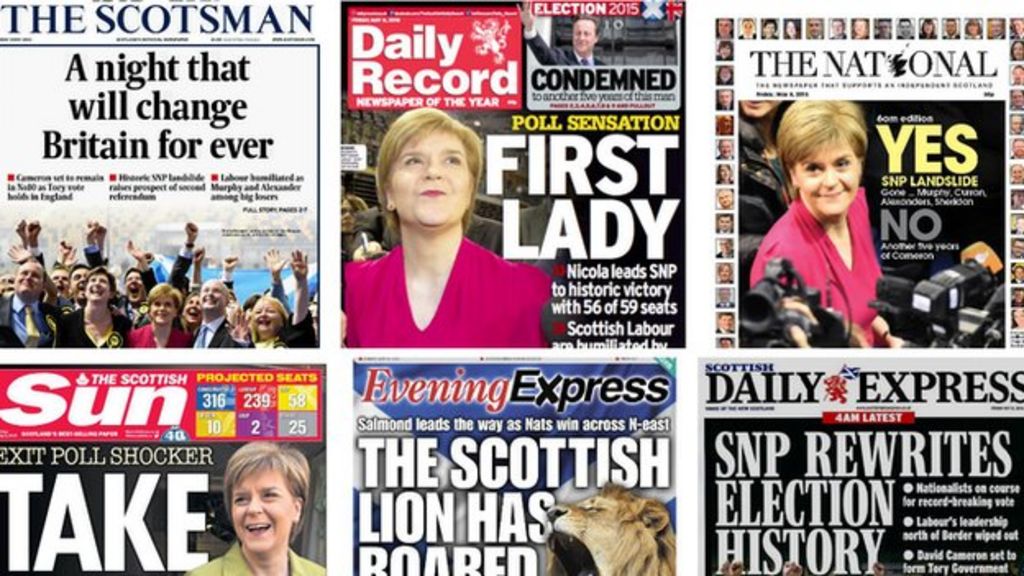 What the Scottish papers say - BBC News