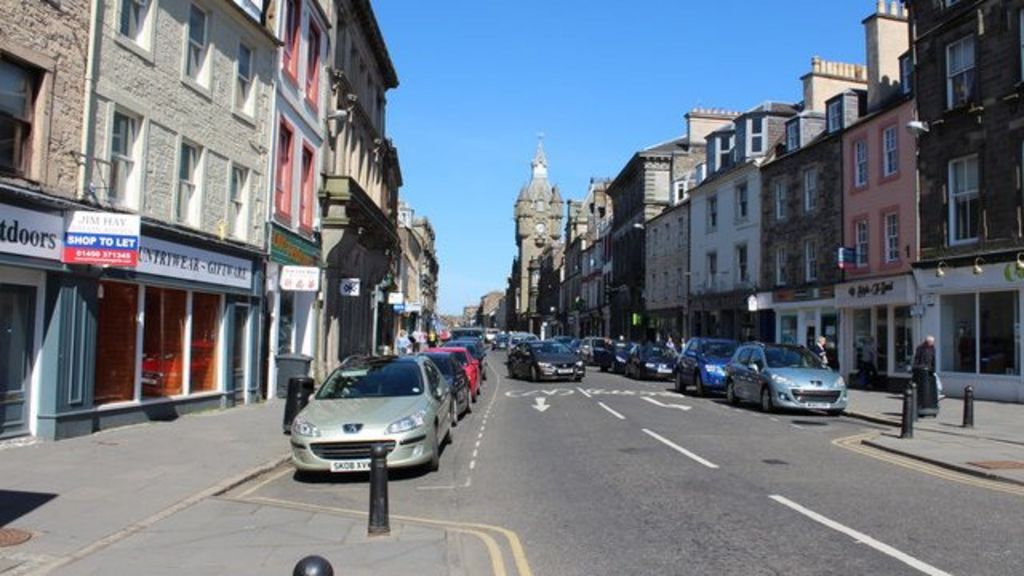 Hawick High Street racial abuse arrest made - BBC News