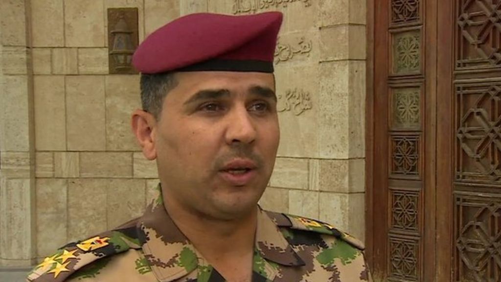 'Our army has the will to fight' - Iraqi army leader - BBC News