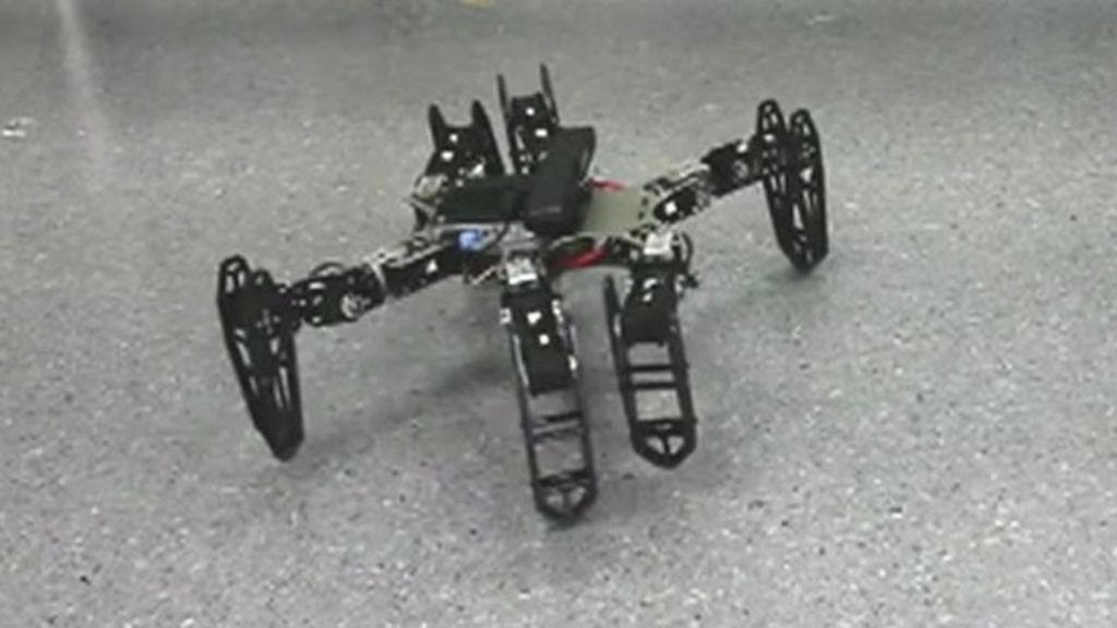 Robot 'learns' to cope with damage - BBC News