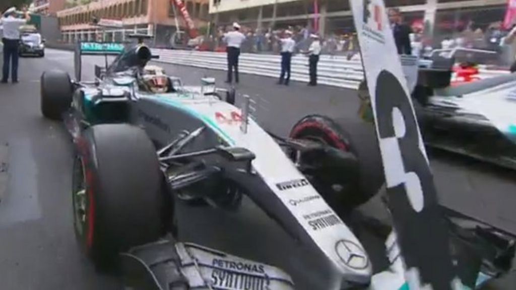 Monaco GP: Lewis Hamilton distraught after pit error - BBC Sport