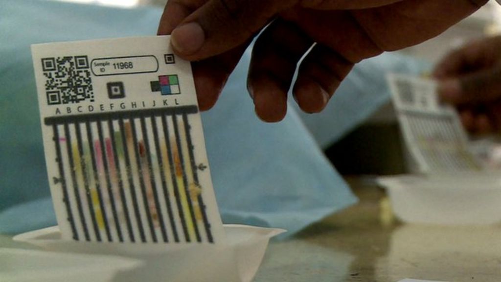 Paper test spots counterfeit drugs - BBC News