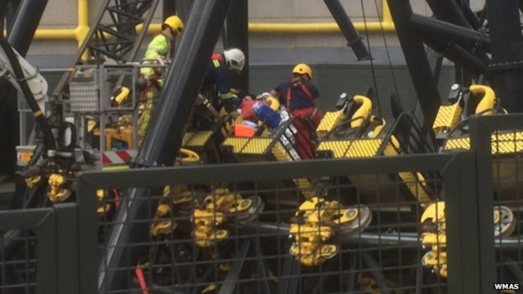 Alton Towers closed after Smiler rollercoaster crash - BBC News