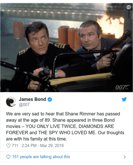 Thunderbirds actor Shane Rimmer dies aged 89 - BBC News