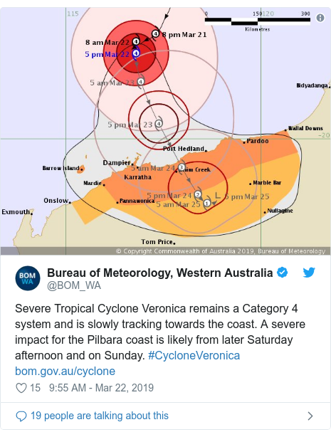 Cyclone Trevor hits Australia's northern coast, bringing torrential ...