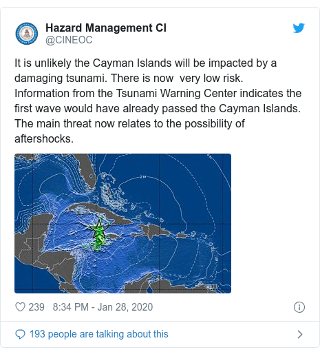 Caribbean earthquake of 7.7 prompts office evacuations in Miami - BBC News