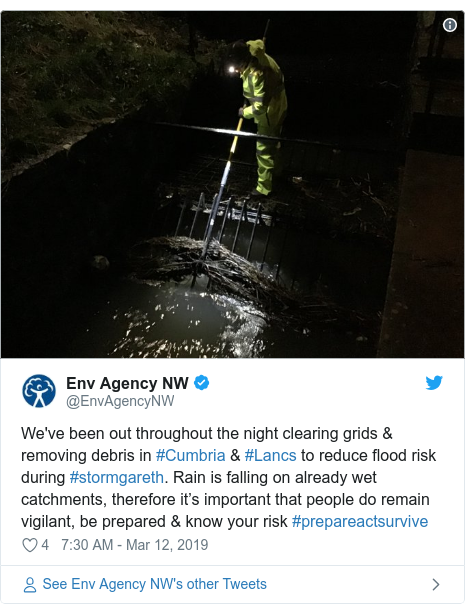 Storm Gareth: Heavy rain hits ahead of strong winds 'up to 80mph' - BBC ...