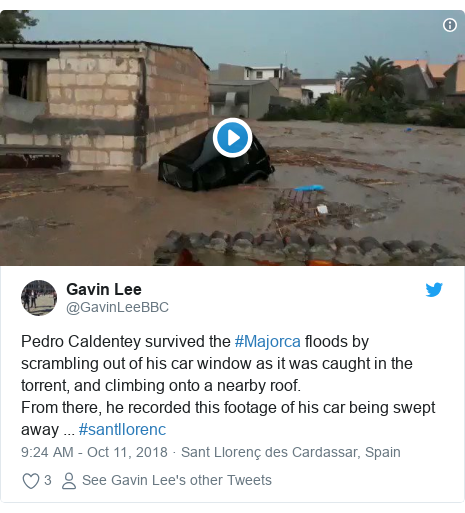 Majorca floods: Scenes of hell on an island paradise - BBC News