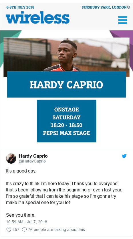 Hardy Caprio: The Croydon rapper with a first-class degree - BBC News