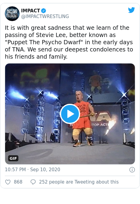 Stevie Lee: Jackass star and wrestler dies aged 54 - BBC News