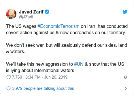 US-Iran tensions: How social media reacted - BBC News