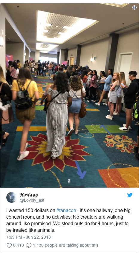 YouTuber Tana Mongeau forced to apologise for "unsafe" conference - BBC ...