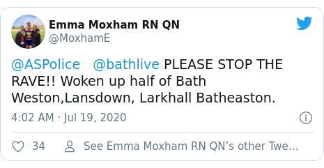 Thousands attend illegal rave at RAF Charmy Down near Bath - BBC News