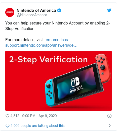 Nintendo owners urged to secure accounts - BBC News