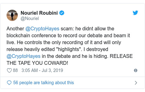 'Dr Doom' economist Nouriel Roubini in Bitcoin battle - BBC News